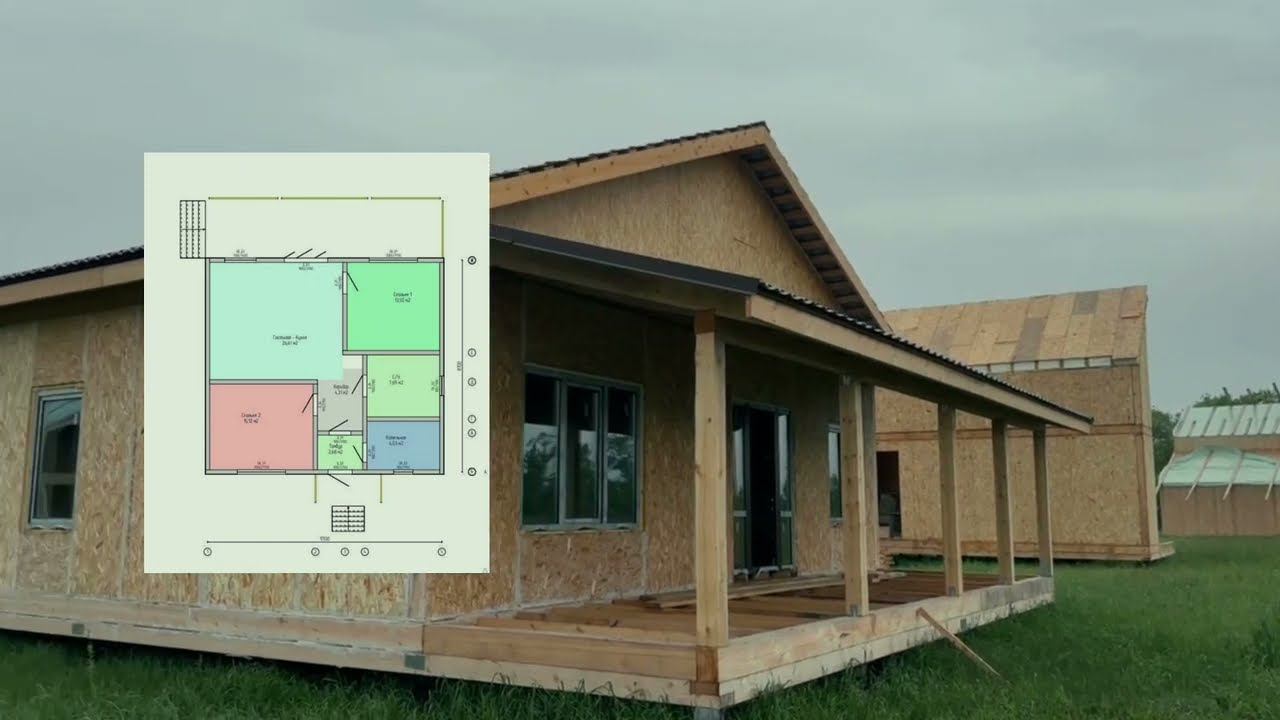ПОСТРОИЛИ ДОМ ИЗ СИП-ПАНЕЛЕЙ