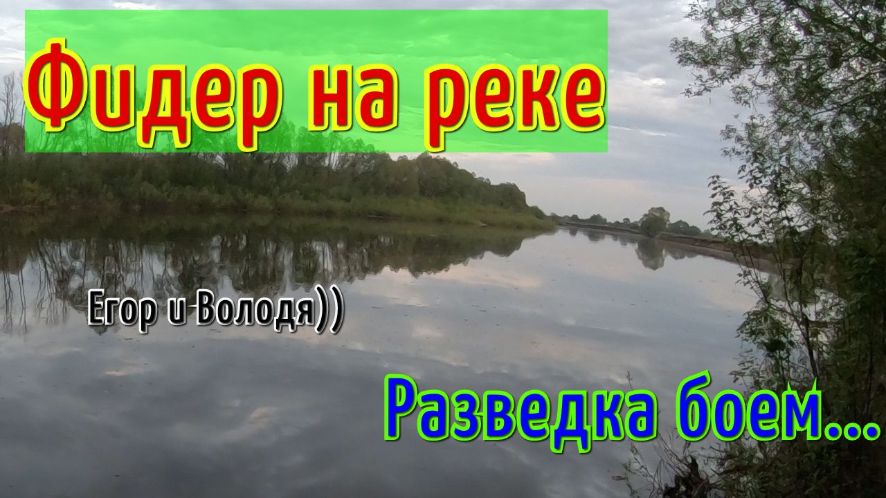 Рыбалка на фидер. А чего это там??!...