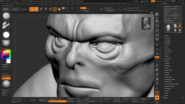 44_черты лица для создания #3d_персонажей