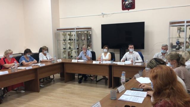 Внеочередное заседание Совета депутатов МО Новокосино № 9 от 17.08.2021