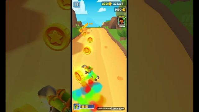 Subway Surf. Катаемся на доске ЗВЁЗДНЫЙ ДВОЙНОЙ СУПЕР-ПРЫЖОК. Subway Surf Studio.