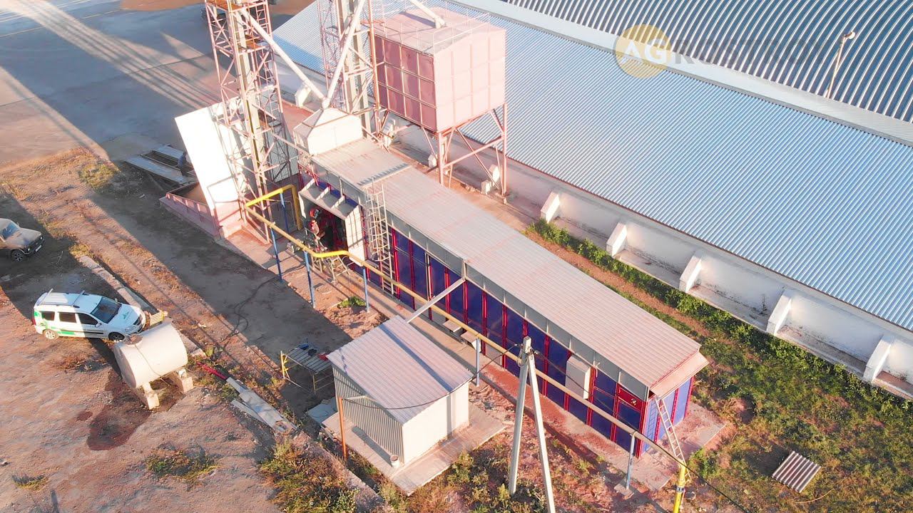 Зерносушилка конвейерного типа Motum производительностью от 10 до 50 т/ч. от компании AGROSTROY