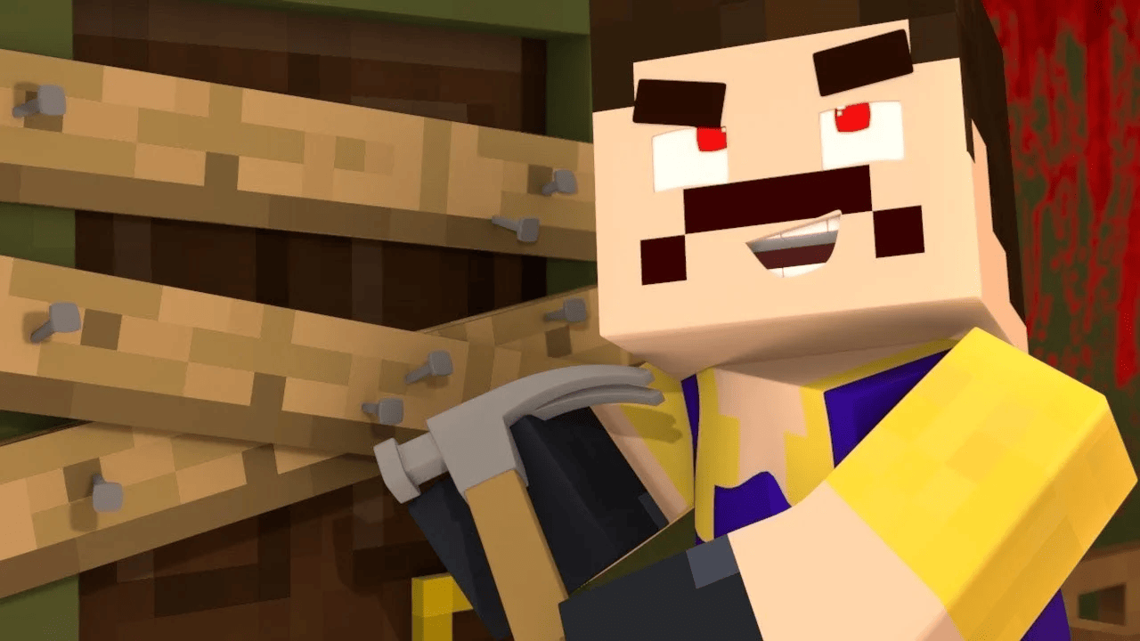 привет сосед альфа 3 в майнкрафте