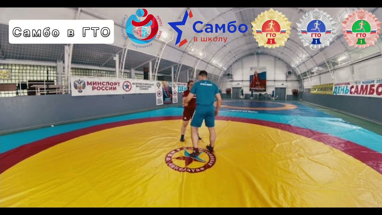 Самостраховка при падении на спину через мост (от броска через спину)