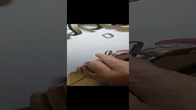 шьём и порем ч.5/1 (паяльник) проволочная пряжка