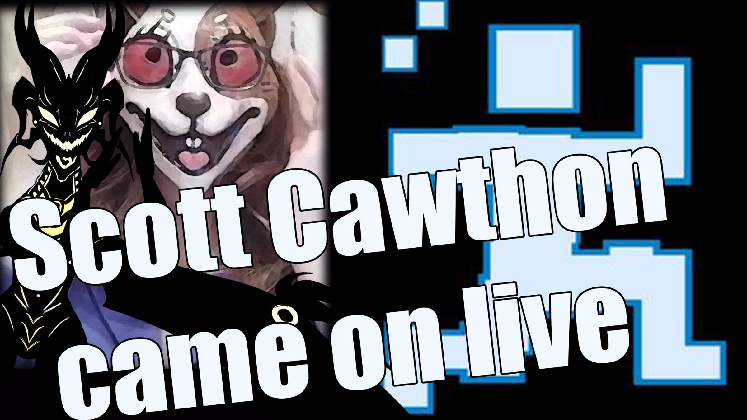 Reaction to when Scott Cawthon came on live - Реакция на Скотта Коутона у меня на стриме 2020 год