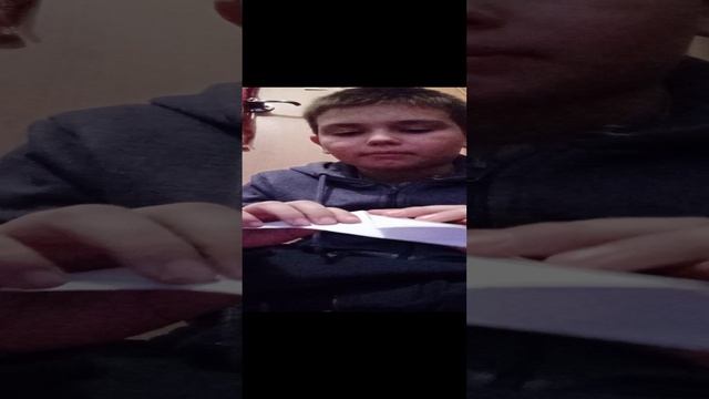 как сделать бумажный пистолет+карман