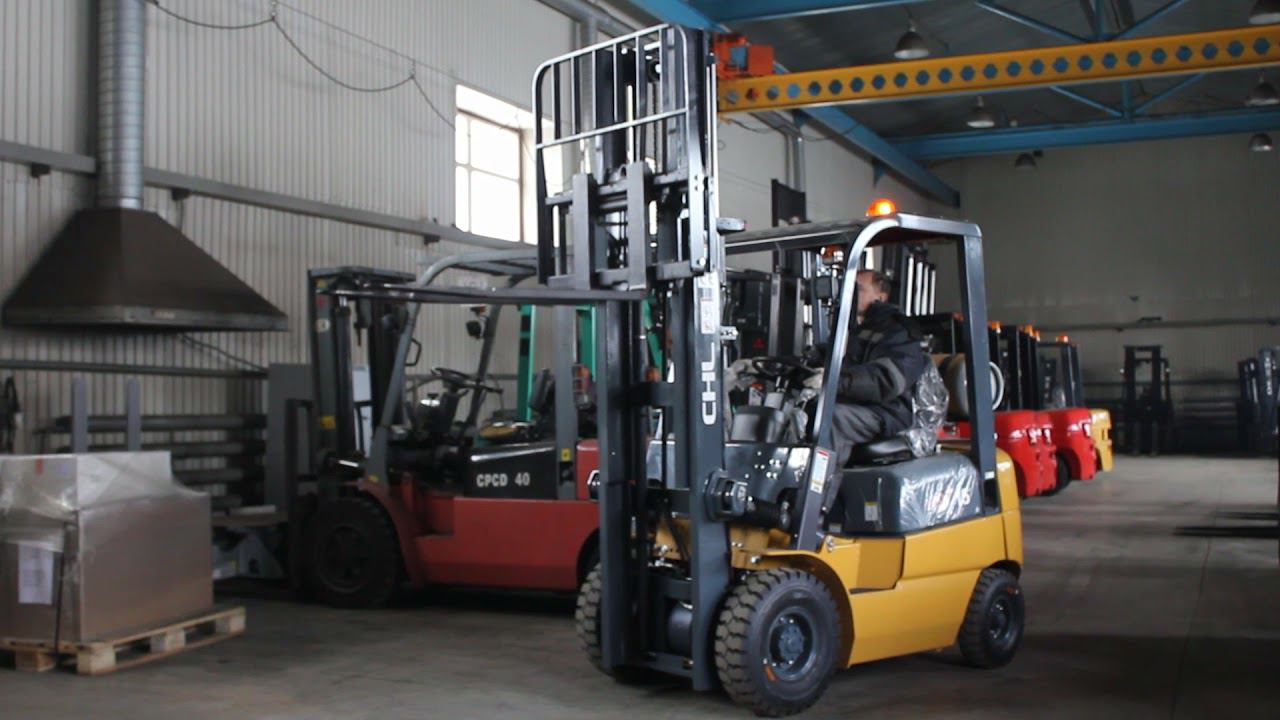 Новый бензиновый погрузчик CHL HELI СPQD15