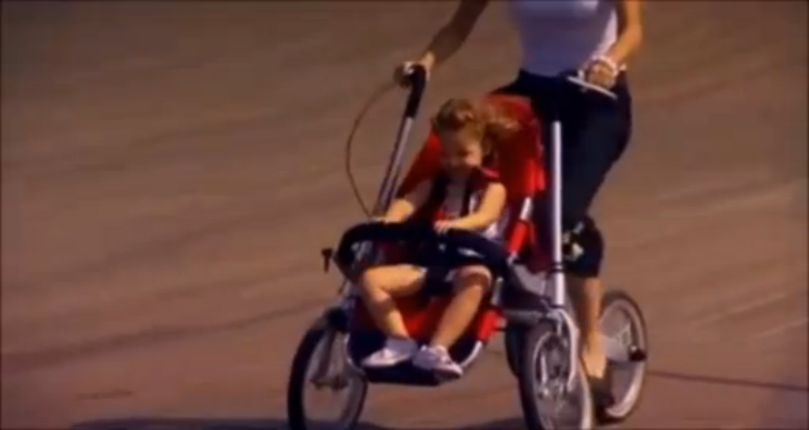 Велотрансформер для молодых мам Велосипед-коляска