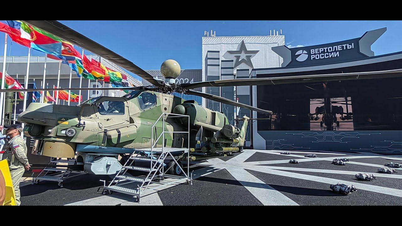 Выставка "Армия-2024" с широко открытым ртом