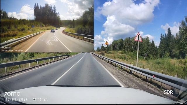 Реконструкция Красногорского шоссе от СОО до Рублево-Успенского шоссе 10.08.2024. 4к