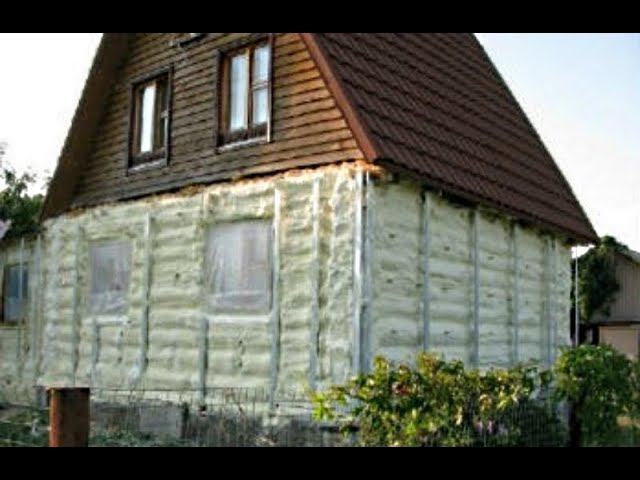 Можно ли утеплять деревянный дом ПЕНОПЛАСТОМ