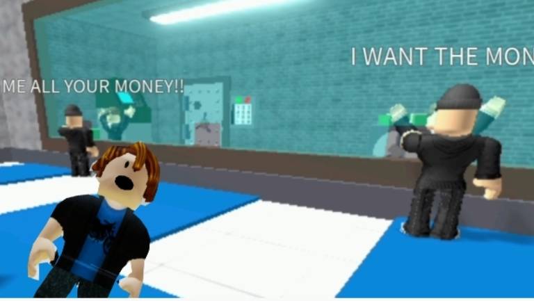 Ограбление банка ВОР ПОМОГАЕТ ОБУЧАЛКИ ОГРАБИТЬ БАНК! ПОЛИЦИЯ ПРЕСЛЕДУЕТ НАС! Сумасшедший ПОБЕГ!