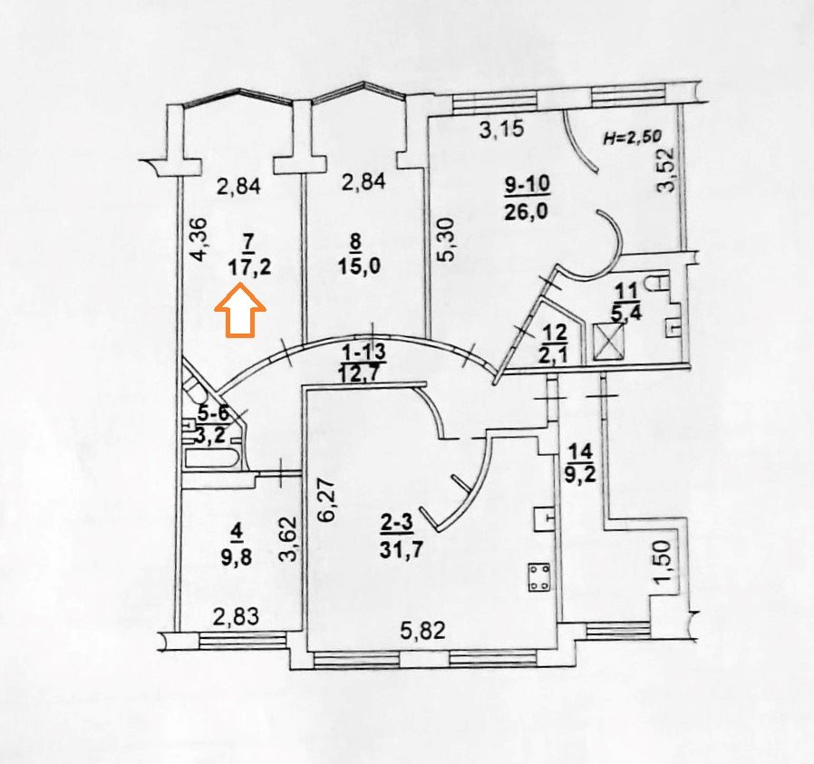 Квартира в Ростове цена  15 млн.р. Купите элитную квартиру в Ростове на Западном по ул.Ерёменко.
