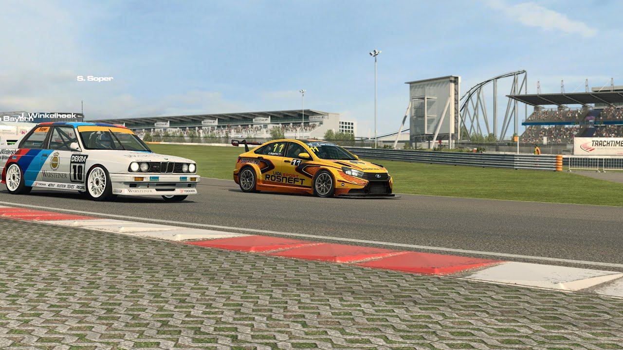 RaceRoom Racing Experience - Экстремальный RaceRoom! LADA VESTA vs BMW DTM