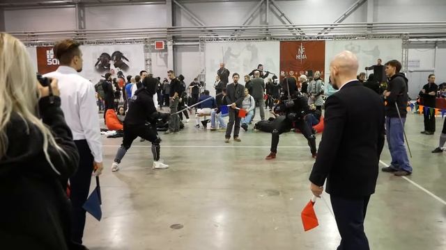 20180224 РЕКОН 2018 Поединок категории «Длинный меч», мужчины (HEMA)