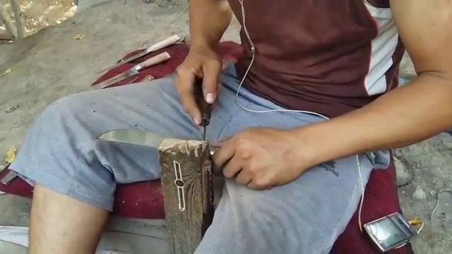 Мастер делает пчак 23 июля 2016 г