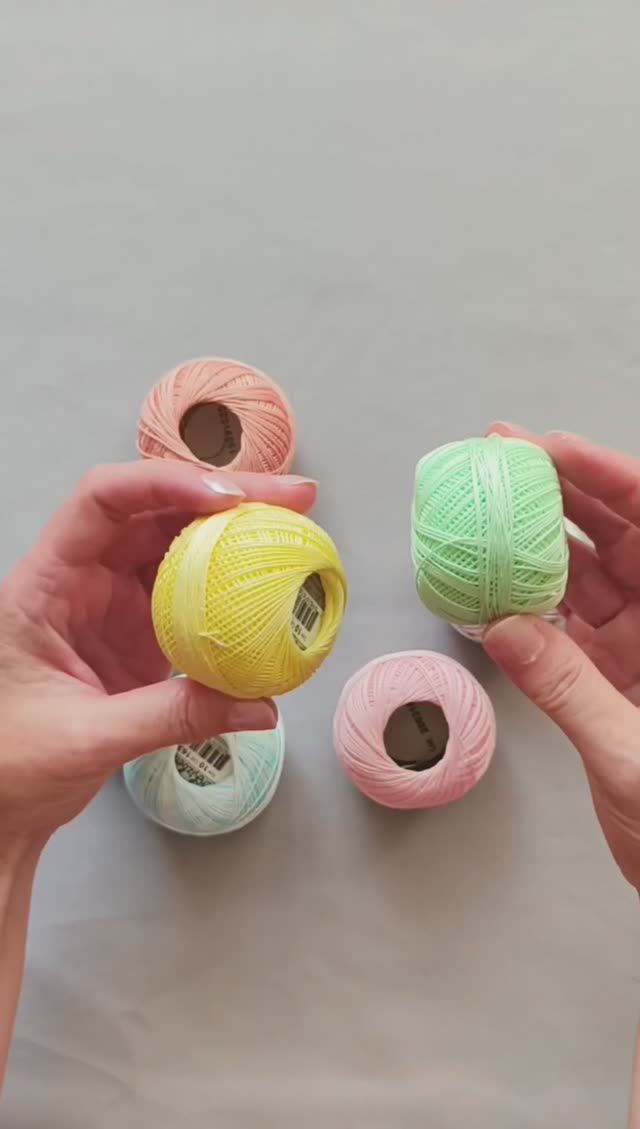 Создание кружевного воротничка фриволите из "толстой" ниточки