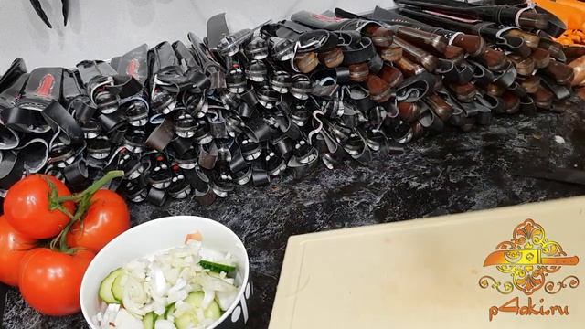 Обзор ножей пчаков от мастера Орзу Азиева.