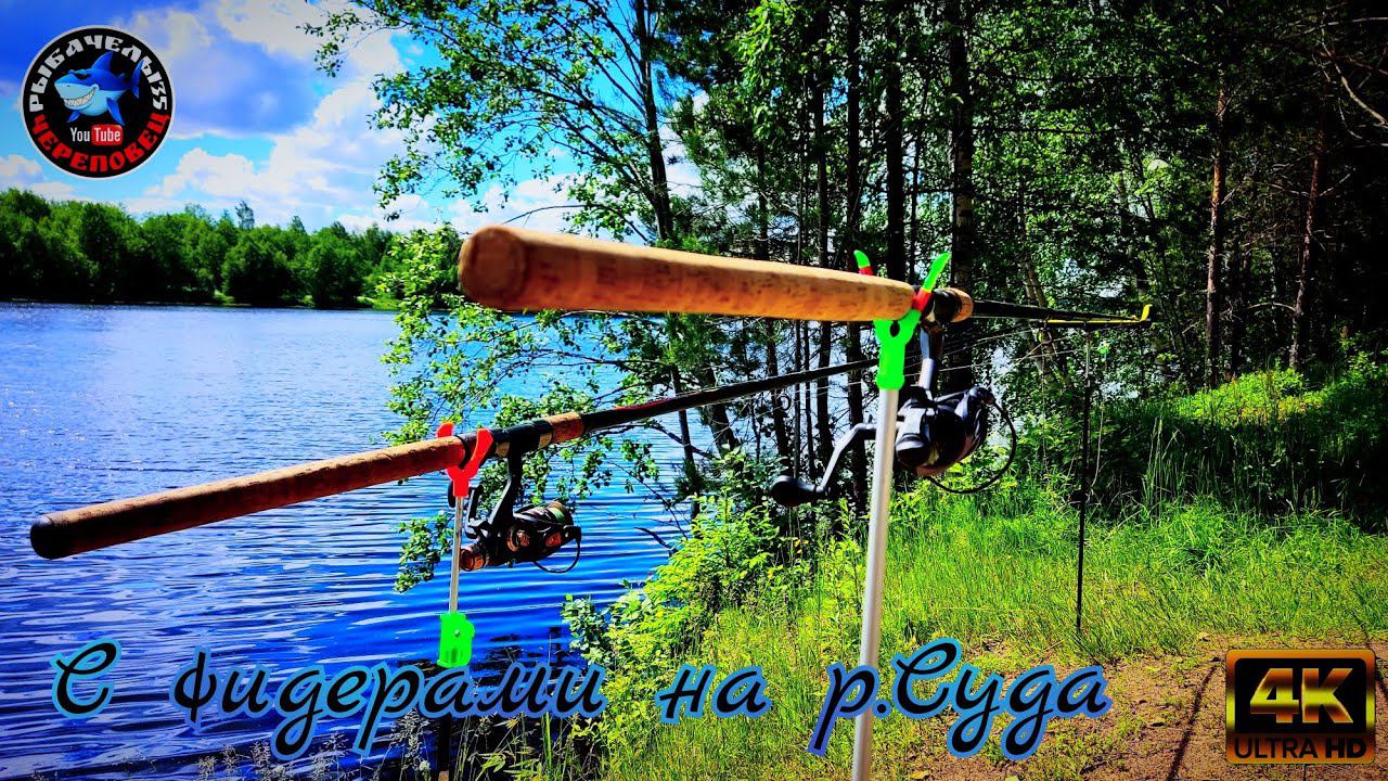 РыбаЧелы35 выбрались на пару часиков в"4К"с фидерами на р.Суда!!!июнь 2022.