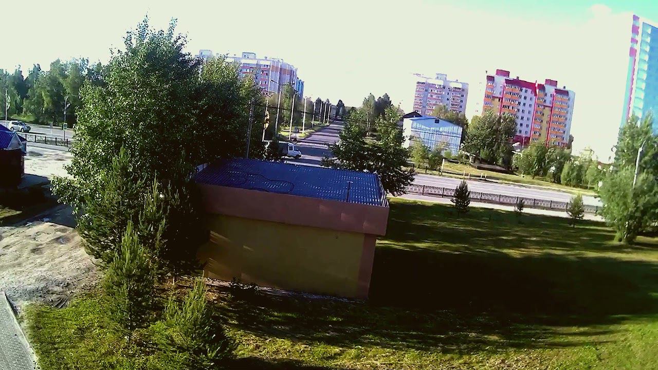 Первый опыт управления квадрокоптером и съёмки на квадрокоптер