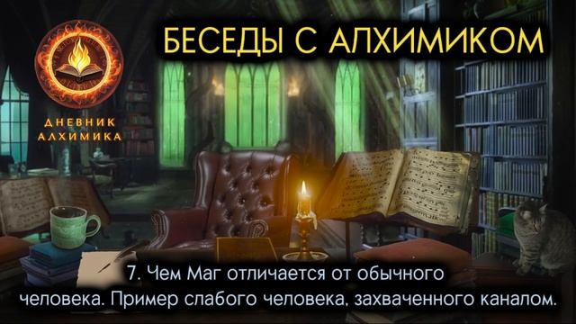 7. Чем отличается Маг от обычного человека. БЕСЕДЫ С АЛХИМИКОМ