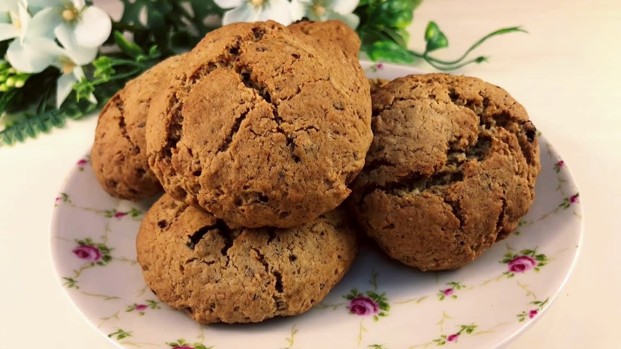 Овсяное печенье — мягкое внутри и хрустящее снаружи