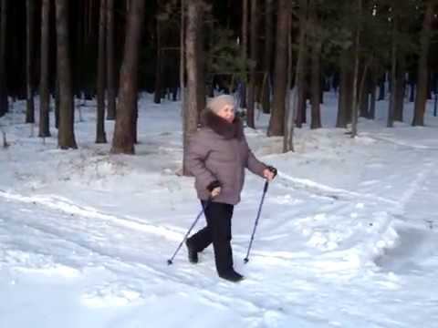 Сосновый БОР. Скандинавская ходьба. Январь 2018.