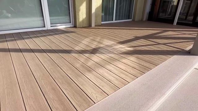 Стильная терраса из ДПК