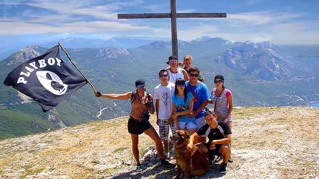 Крым.Ласпи.Гора Куш-Кая.