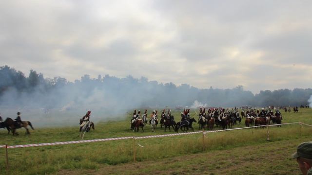 Бородино. Реконструкция Шевардинского сражения!