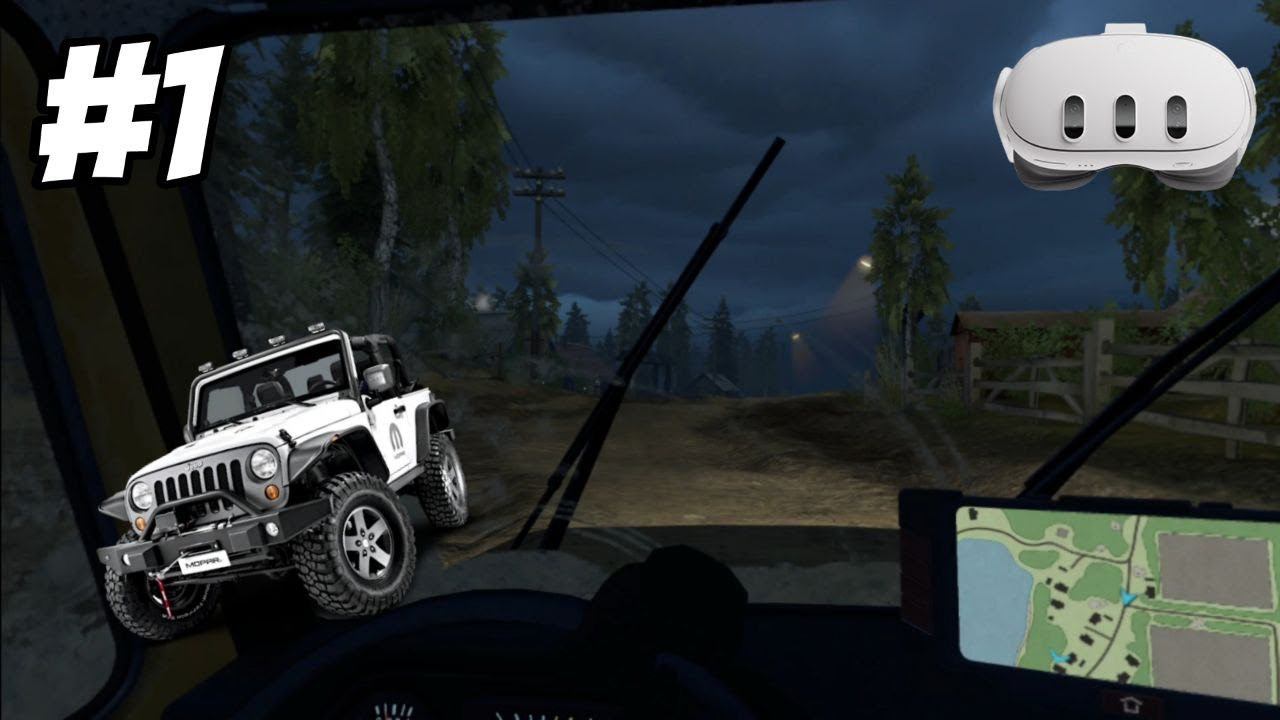 Симулятор русского мужика! №1 | MudRunner VR Rus | Quest 3