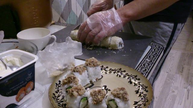 Роллы,суши дома вкусно дешево и просто готовить.Лучший рецепт Роллов.