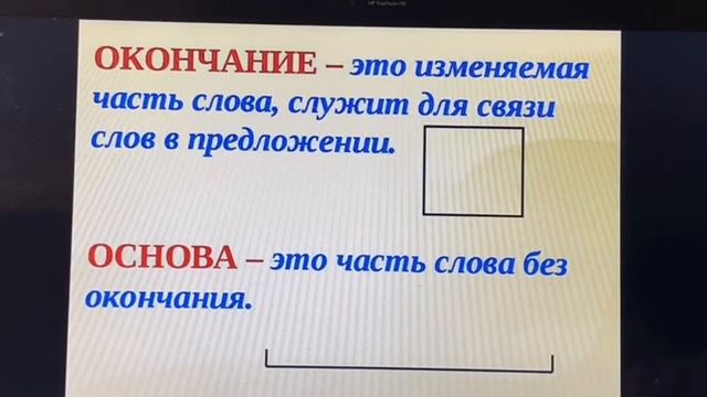 Русский язык. Тема урока:"Состав слова (повторение)".