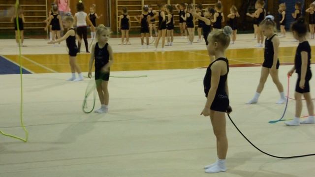 Открытый урок. Худ. гимнастика. Часть 2. 10.12.15