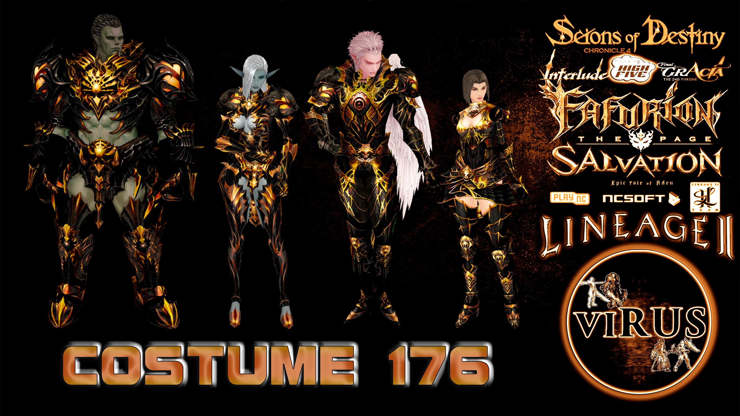 New Costumes. 176. LINEAGE II. Any Chronicles ◄√i®uS►