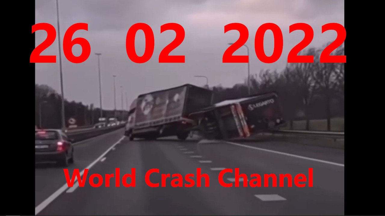 Подборки  Аварии и ДТП  26  02  22  (Февраль 2022)