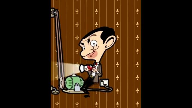 Мистер Бин танцует.