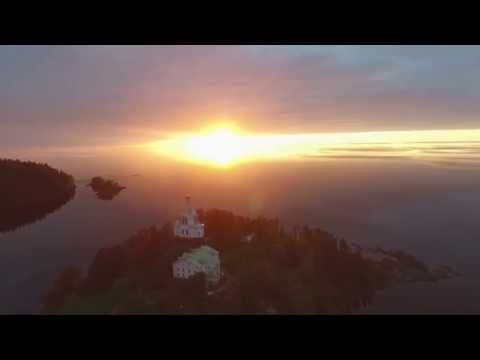 Валаам в лучах заходящего солнца - 2016