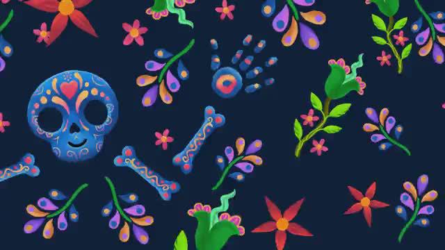 Hey Bear Sensory - Halloween Party - Spooky Fun video with music and animation