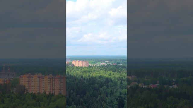 Еще прекрасные виды Подмосковья #красногорск #высотки #высота #красивыевидео #небо #облака #пейзажи