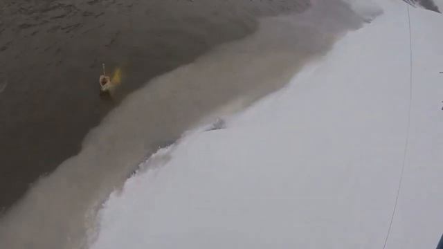 Крупная щука зимой на спиннинг.