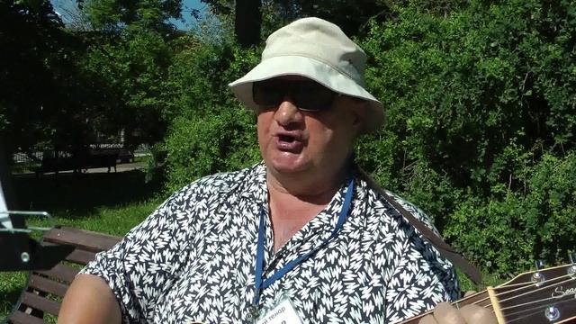 Песня "Ночь такая лунная". Самарский сквер им. В. Высоцкого-2022