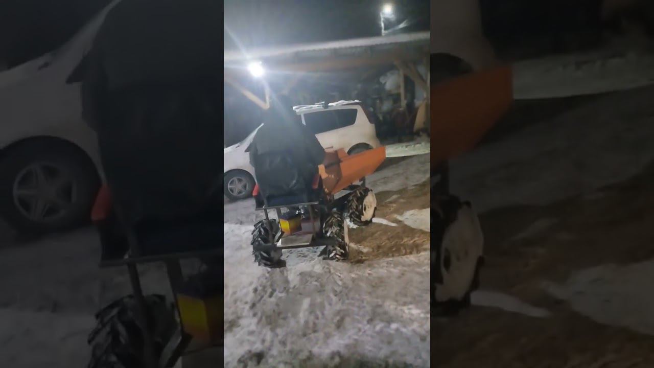 испытал новый вид думпера под новый год.