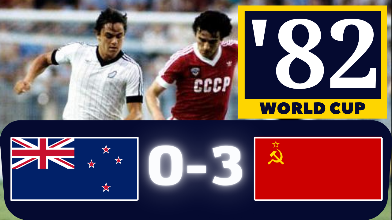 Чемпионат мира 82. НОВАЯ ЗЕЛАНДИЯ-СССР 19.06.1982
