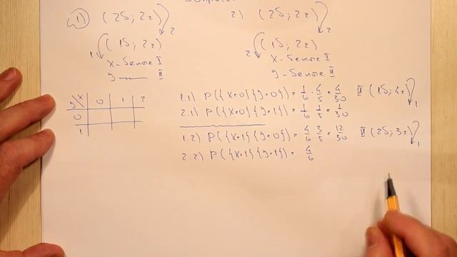 Двумерные дискретные случайные величины. Ответы