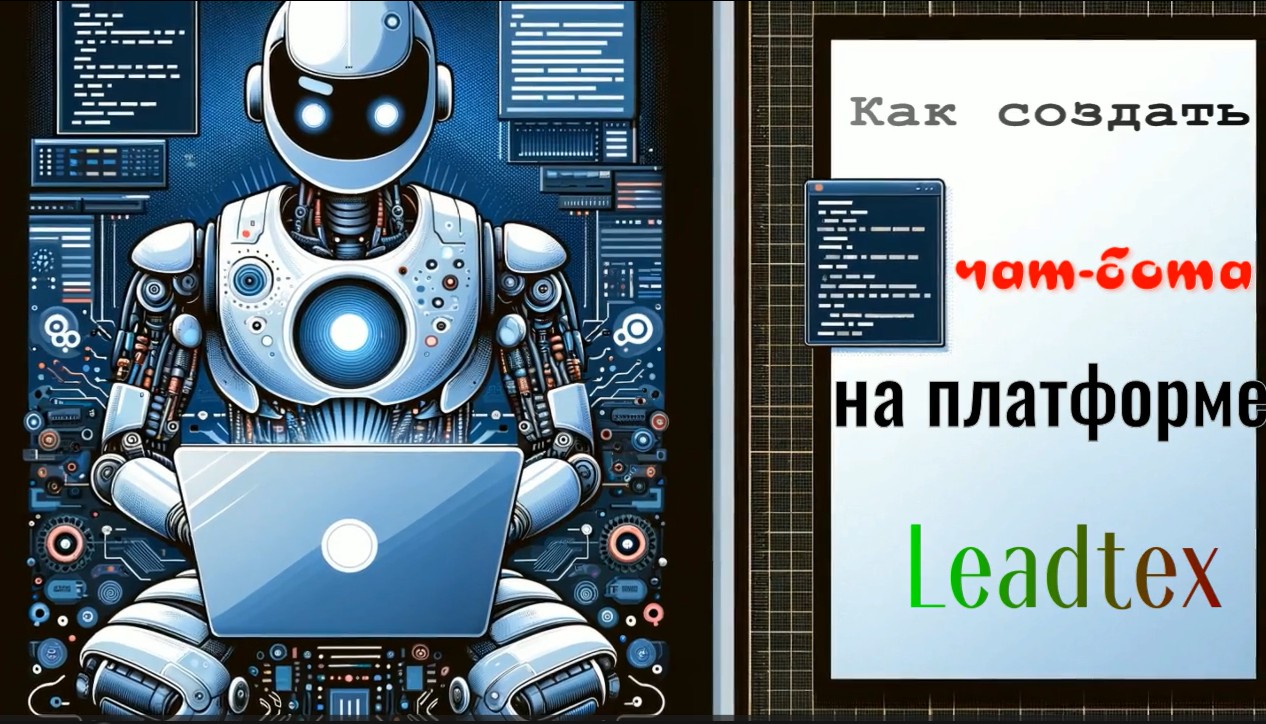 Как создать чат бота в телеграм на платформе Leadtex