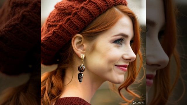 авторская бижутерия ручной работы Yiliya Laborera серьги