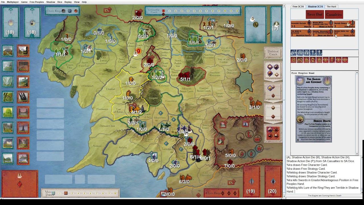 Война кольца (War of the Ring). Митрандир шатает Умбар