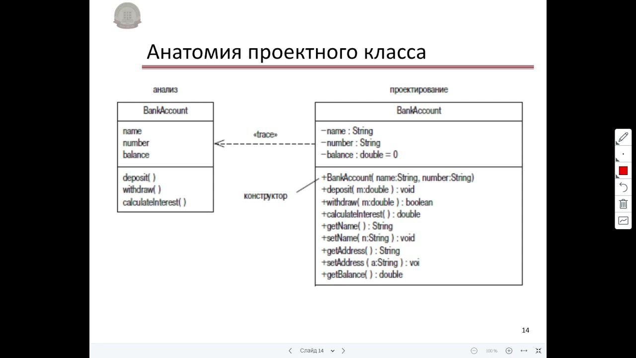 Лекция #5. Проектирование. Часть 2